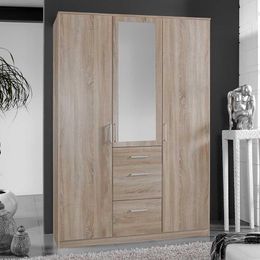 Pharao24.de Jugend Kleiderschrank in Eiche S&auml;gerau Made in Germany