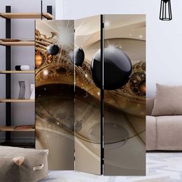 Pharao24.de Spanische Wand mit abstraktem Muster drei Elementen