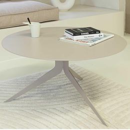 Pharao24.de Wohnzimmer Tisch Couchtisch rund aus Metall