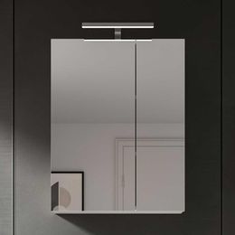 Pharao24.de Spiegelschrank 60 cm in modernem Design die Wandmontage