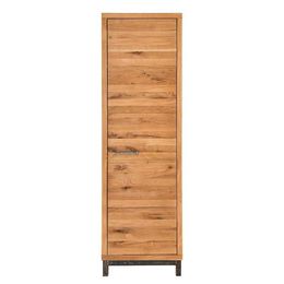 Pharao24.de Dielenschrank aus Wildeiche & Buche Massivholz Landhausstil
