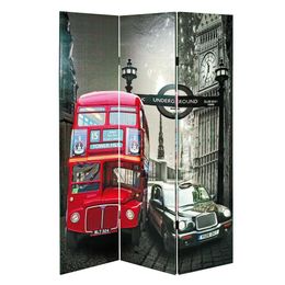 Pharao24.de Spanische Wand mit London Motiv 120 cm breit
