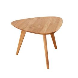 Pharao24.de Massivholztisch Wohnzimmer im Skandi Design Eiche Massivholz