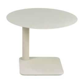 Pharao24.de Beistelltisch Sofatisch in Beige pulverbeschichtet