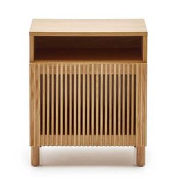 Pharao24.de Nachttischschr&auml;nkchen aus Eiche Massivholz Skandi Design
