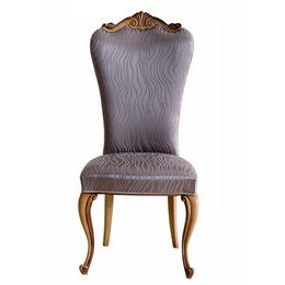 Pharao24.de Polsterstuhl Esszimmer hohe Lehne in italienischem Design 53 cm breit