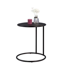 Pharao24.de Anstelltisch in Schwarz 45 cm breit