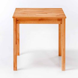 Pharao24.de Esstisch in modernem Design Kernbuche Massivholz