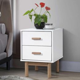 Pharao24.de Nachttisch Nachtschrank im Skandi Design 40 cm breit