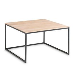 Pharao24.de Sofa Beistelltisch in Eiche Bianco massiv 70 cm breit