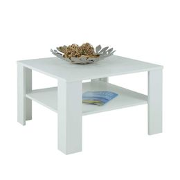 Pharao24.de Wohnzimmer Couchtisch in Wei&szlig; g&uuml;nstig kaufen