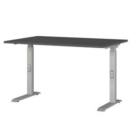 Pharao24.de Schreibtisch B&uuml;rotisch h&ouml;henverstellbar - 80 cm tief