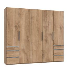 Pharao24.de Kleiderschrank 5 t&uuml;rig mit sechs Schubladen Made in Germany