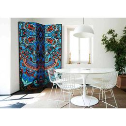 Pharao24.de Buntes Paravent im Mandala Look 3-teilig