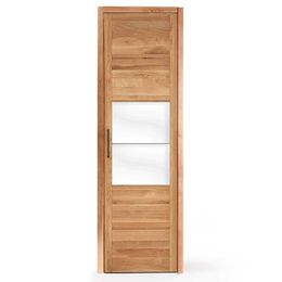 Pharao24.de Kleiderschrank 1t&uuml;rig aus Wildeiche Massivholz 65 cm tief