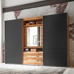 Pharao24.de Kleiderschrank mit offenem Fach 300 cm breit Made in Germany