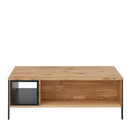 Pharao24.de Massiver Wohnzimmer Tisch aus Wildeiche Massivholz 110 cm breit