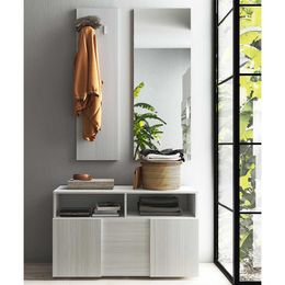 Pharao24.de Garderobenprogramm modern in Eukalyptusfarben 91 cm breit (dreiteilig)