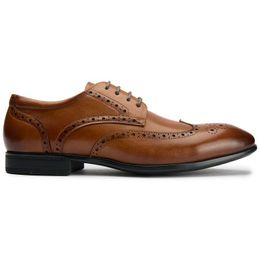 Sole Ldn Wide Fit Brogue Schuhe