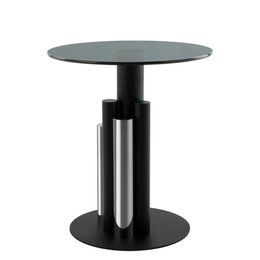 Pharao24.de Beistelltisch aus Glas Metall