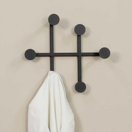 Pharao24.de Wandgarderobenleiste Garderobe in modernem Design aus Stahl