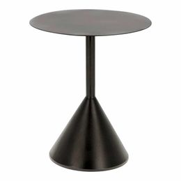 Pharao24.de Beistelltisch Sofa in Schwarz pulverbeschichtet