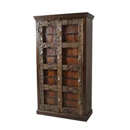 Pharao24.de Massivholzschrank aus Teak Kolonial Design