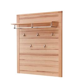 Pharao24.de Garderobe in Kernbuchefarben f&uuml;nf Kleiderhaken