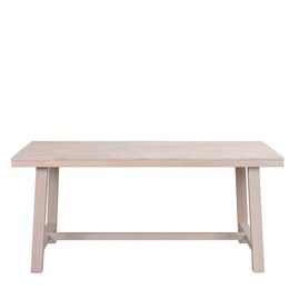 Pharao24.de Esszimmertisch aus Eiche White Wash massiv modern