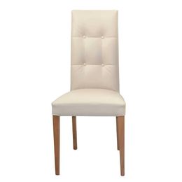 Pharao24.de Esszimmerst&uuml;hle Hochlehner in Beige Eichefarben (2er Set)