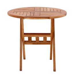 Pharao24.de Rundtisch f&uuml;r Garten Teak Massivholz