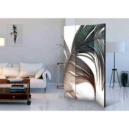 Pharao24.de Spanische Trennwand mit Feder Motiv 135 cm breit