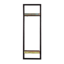 Pharao24.de Wand Regal in Bunt und Schwarz Shabby Chic Stil