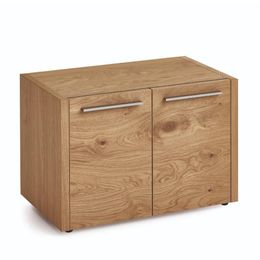 Pharao24.de Garderobenbank Flur Dielenbank echtholzfurniert und 66 cm breit