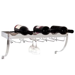Pharao24.de Weinregal f&uuml;r Flaschen und Gl&auml;ser
