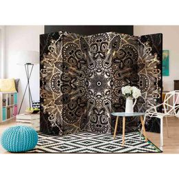 Pharao24.de Spanische Wand Mandala Motiv 225 cm breit