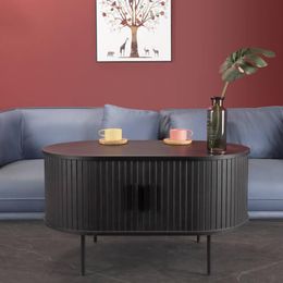 Pharao24.de Couchtisch Designercouchtisch in Schwarz 100 cm breit