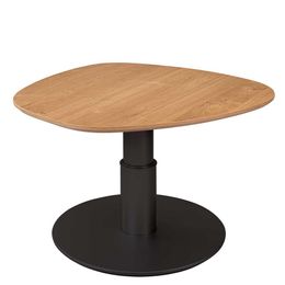 Pharao24.de Wohnzimmer Tisch verstellbar in Wildeichefarben und Anthrazit Made in Germany