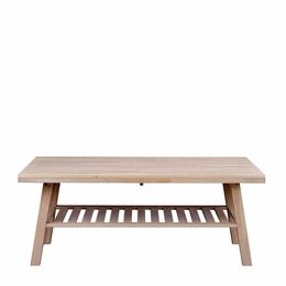 Pharao24.de Couchtisch aus Eiche Massivholz 130 cm