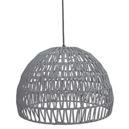 Pharao24.de H&auml;ngeleuchte in Grau Skandi Design