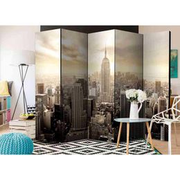 Pharao24.de 5-teiliger Paravent im New York Design 225 cm breit