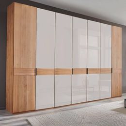 Pharao24.de Kleiderschrank Schlafzimmerkleiderschrank 236 cm hoch mit acht Einlegeb&ouml;den