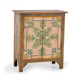 Pharao24.de Kommode Holzkommode handbemalt floral