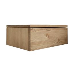 Pharao24.de Wand Nachtkonsole aus Kiefer Massivholz modernem Design