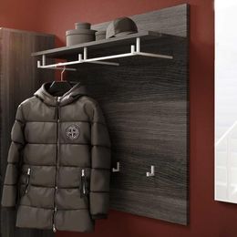 Pharao24.de H&auml;ngegarderobe in modernem Design durchgehender R&uuml;ckwand