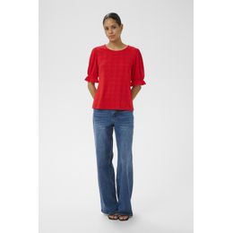 Kaffe Kurzarm-Bluse KAlea Kurzarm-Bluse Tight fit