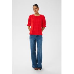 Kaffe Kurzarm-Bluse KAlea Kurzarm-Bluse Tight fit