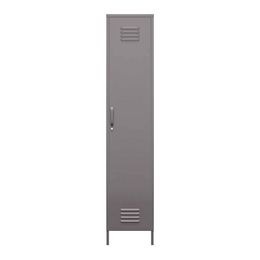 Pharao24.de Spind Schrank im Industry und Loft Stil Dunkelgrau