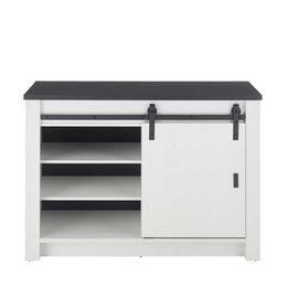Pharao24.de Spuelenunterschrank im Landhausstil 93 cm hoch - 133 cm breit
