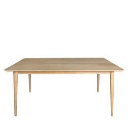 Pharao24.de Tisch Massivholz Holztisch massiv aus Sungkai Holz in Naturfarben